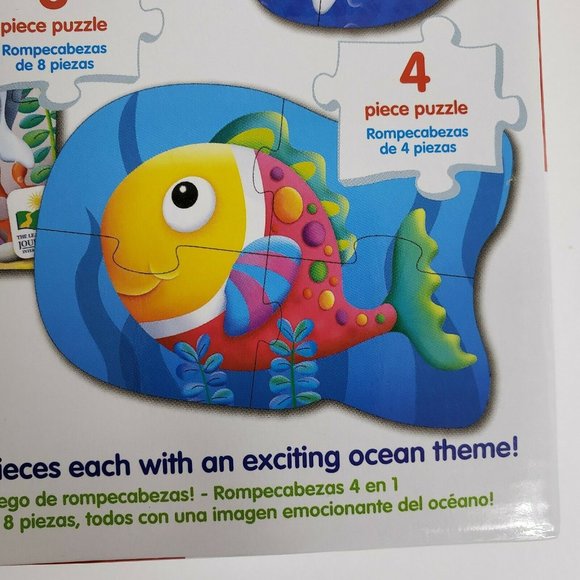 The Learning Journey | Toys | The Learning Journey Ocean Puzzle Set 4 ...
